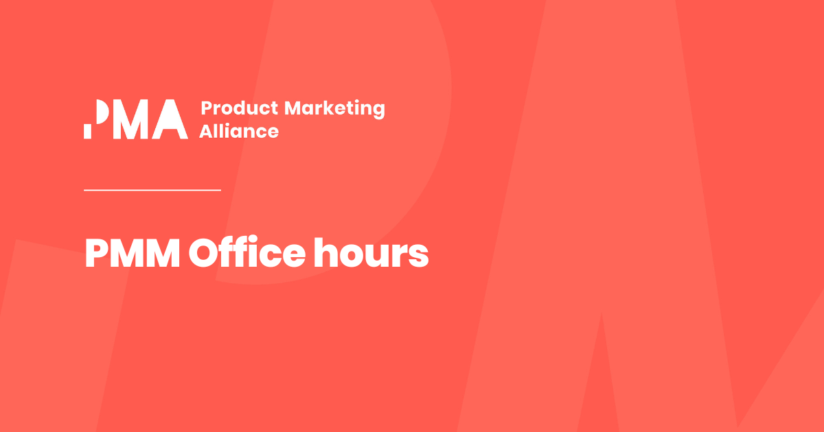 PMM Office hours drop-in