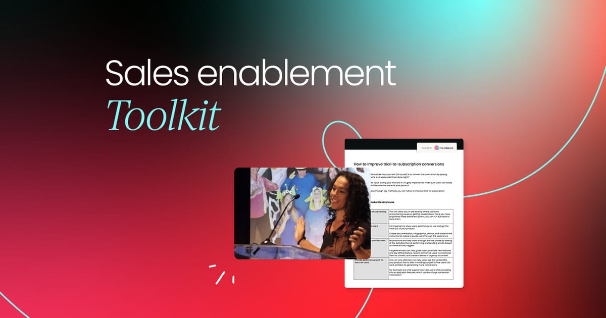 Sales enablement toolkit