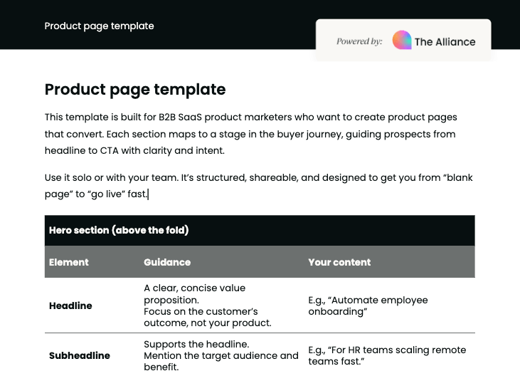 Product page template - prodSens.live